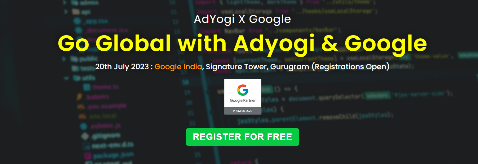 Go global with AdYogi and Google - identifying and capturing international opportunities